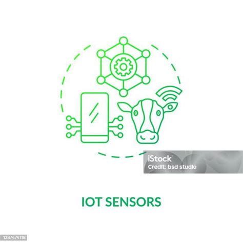 Iot 센서 컨셉 아이콘 0명에 대한 스톡 벡터 아트 및 기타 이미지 0명 감지기 개념 Istock