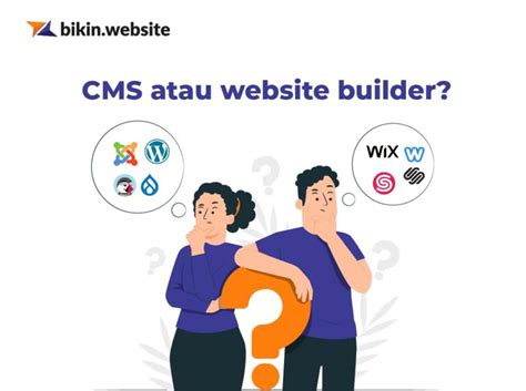 cms atau website builder lebih baik pilih yang mana bikin website