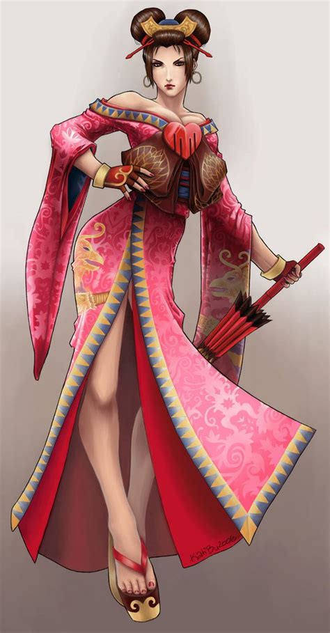Setsuka From Soul Calibur Tekken Panda Girl Kunoichi Tekken Kazumi