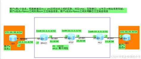 Mpls Vpn 扩展案例mpls案例 Csdn博客