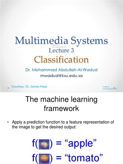 swe622 lecture 3 classification pdf support vector machine