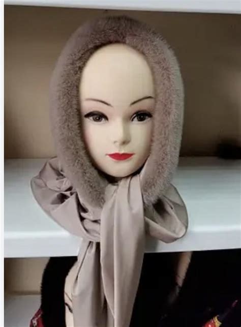 Зимова хустка з хутром — ціна 186 грн у каталозі Шарфи Купити аксесуари