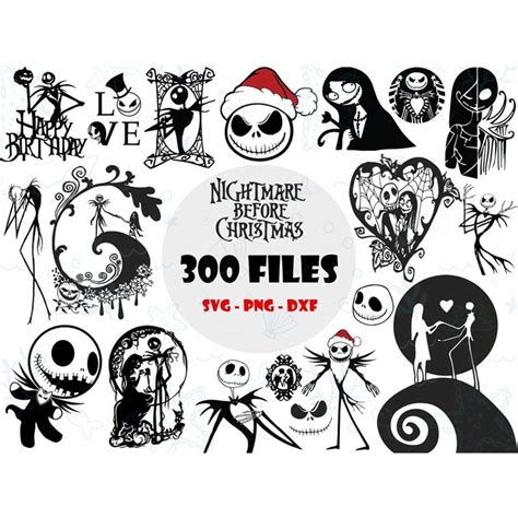 Nightmare Before Christmas Svg Jack And Sally Svg Jack Ske Inspire