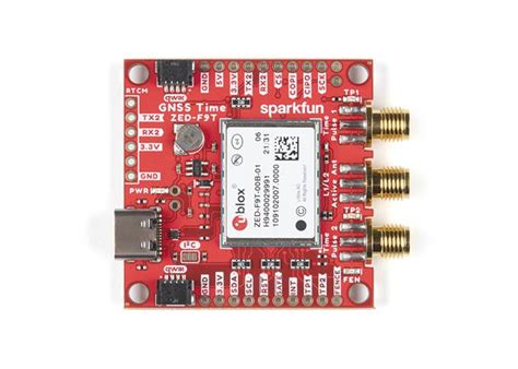 sparkfun gnss timing breakout zed f9t qwiic