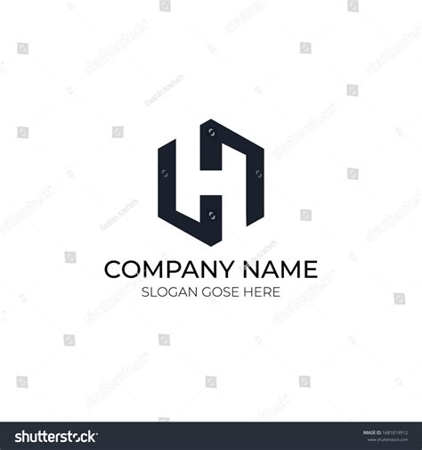 H Letter Minimalist Logo Over 27 241 Royalty Free Licensable Stock