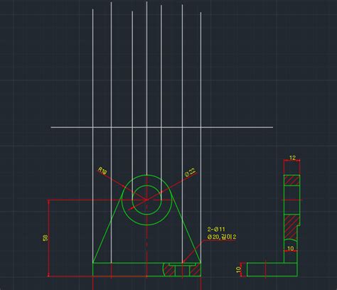 오토캐드autocad 독학 기초 다지기교재 강의 정리본 도면 그리기 2 3 네이버 블로그