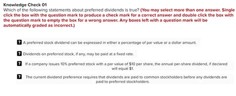 Solved Knowledge Check 01 Which Of The Following Statements