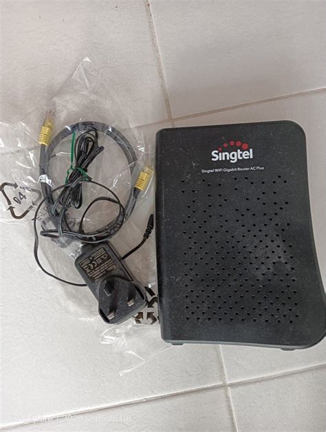 Singtel Wifi Router Computers Tech Office Business Technology On Carousell