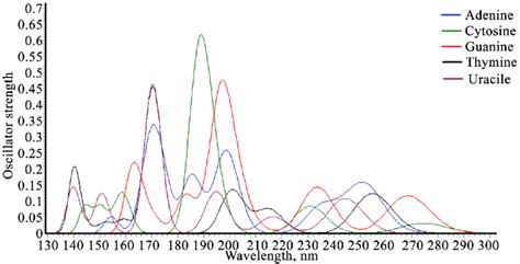 Absorption Spectrum Of Dna Or Rna Bases In Vacuum Download