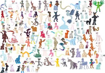 Animal Base Set By Selenaede On Deviantart