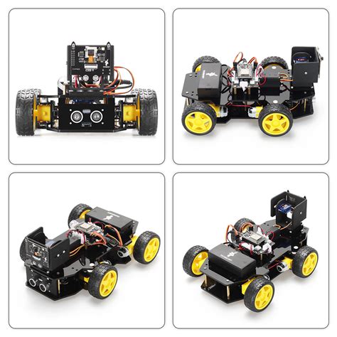 Esp32 Camera Ackermann Chassis Robot Kits For Arduino Tscinbuny