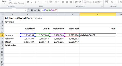 Relative Cell References In Excel Formulas Acuity Training