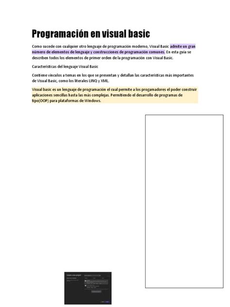 Programacion De Visual Basic Pdf