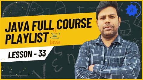 Java Prof 33rd Class Youtube