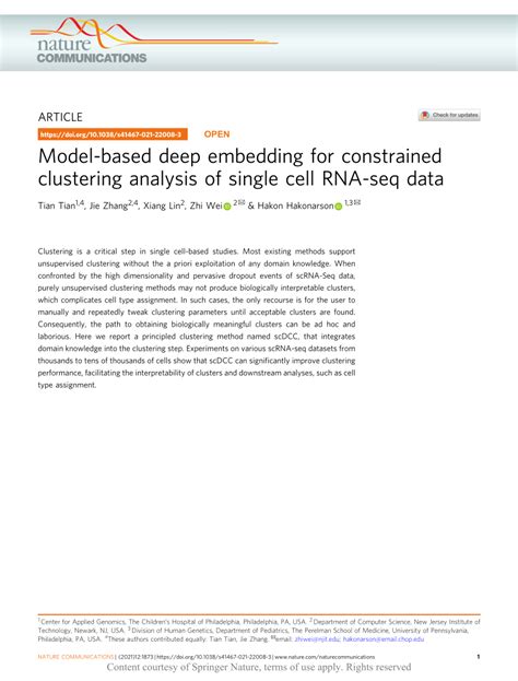 Pdf Model Based Deep Embedding For Constrained Clustering Analysis Of