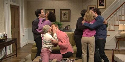 Snl Alumni Reunite To Mock Hysteria Over Michael Sam Kiss Huffpost