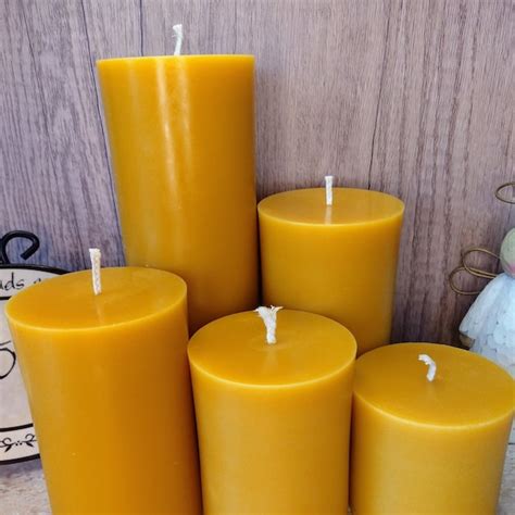 Beeswax Candles Etsy