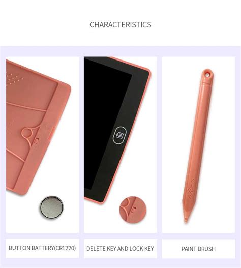 Tablet Lcd 12 Polegadas Prancheta Eletrônica Brinquedos Para Crianças Pintura Brinque