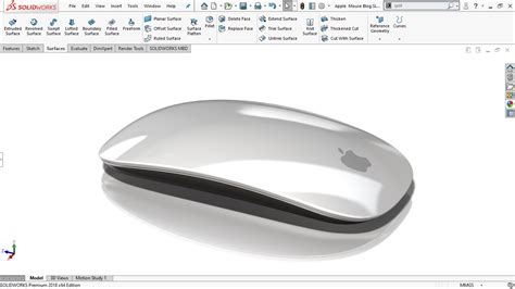 Solidworks Apple Magic Mouse Tutorial Free Surface Modeling Ebook