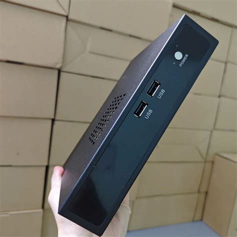 High Quality Slim Metal Mini Pc Thin Itx Case For Use With Main Itx