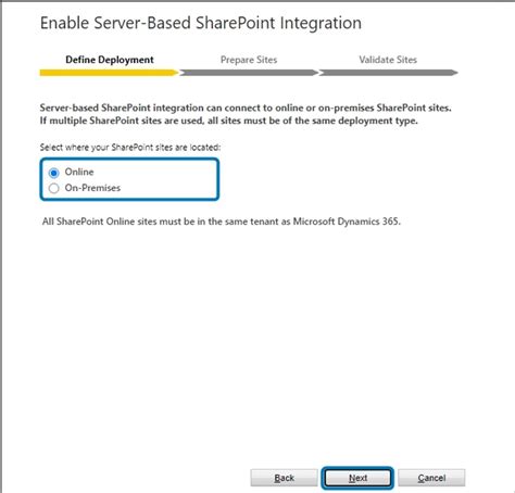 How To Enable Sharepoint Integration In Dynamics 365