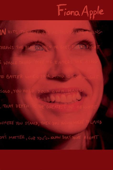 Fiona Apple Album Cover