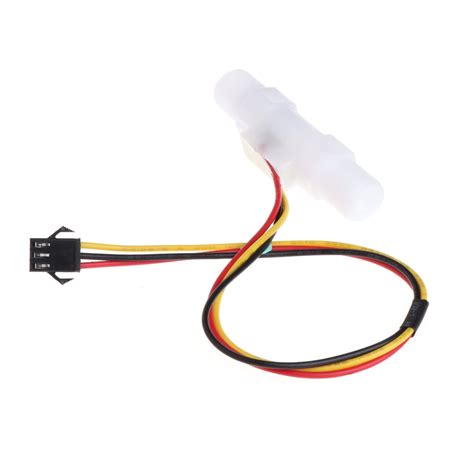 LIANXUE Hall Effect Liquid Water FlowSensor Switch Flowmeter Counter Meter Working Voltage