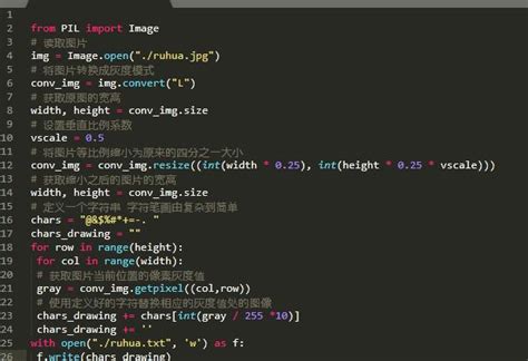 Python奇技淫巧之將你的女神照片變成字符畫女朋友就答應嘿嘿嘿 每日頭條
