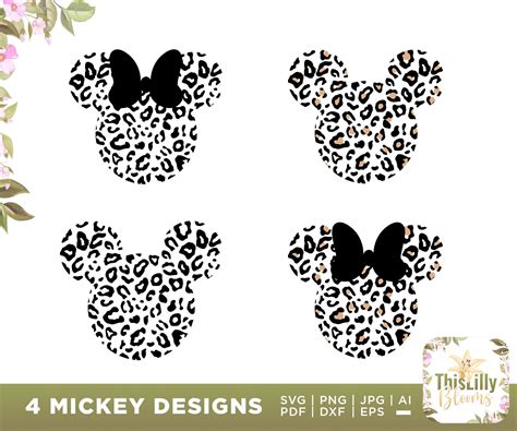 Minnie Mouse Ears Clip Art