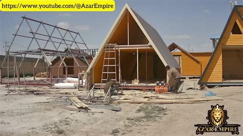 ساخت کلبه چوبی در ۱۵ روز نماشا