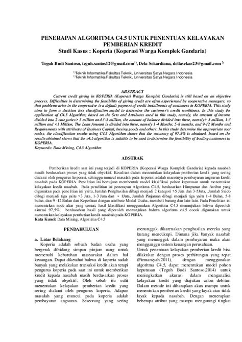 Doc Jurnal Data Mining Algoritma C45docx