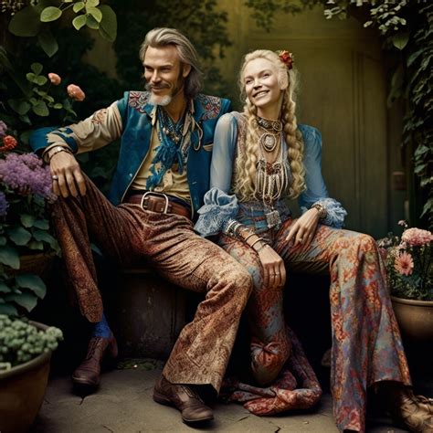 60s Hippie Fashion Men