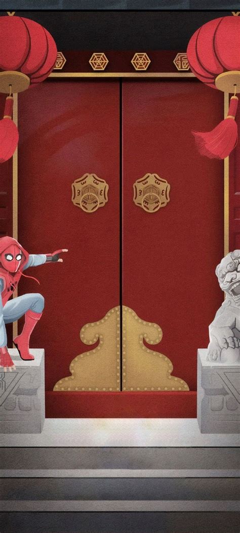 Spider Man Far From Home Textless Movie Poster Spiderman Chinese