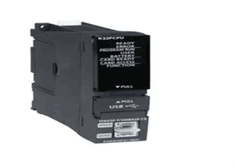 미쓰비시 r32pcpu melsec iq r 시리즈 프로세스 cpu 모듈 plc 프로그래밍 가능한 논리 컨트롤러