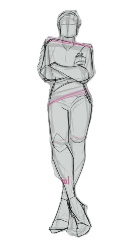 Shy Poses Drawing Reference