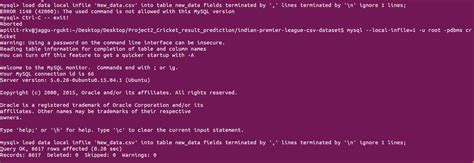 mysql enable load data local infile stack overflow