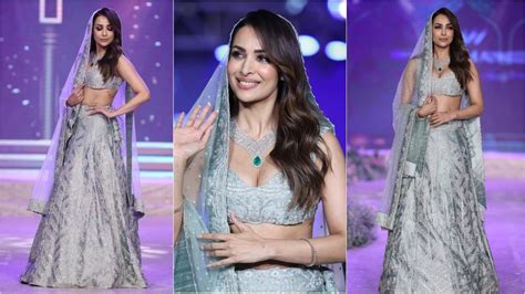 Malaika Arora Sets The Ramp Ablaze As Showstopper In An Exquisite