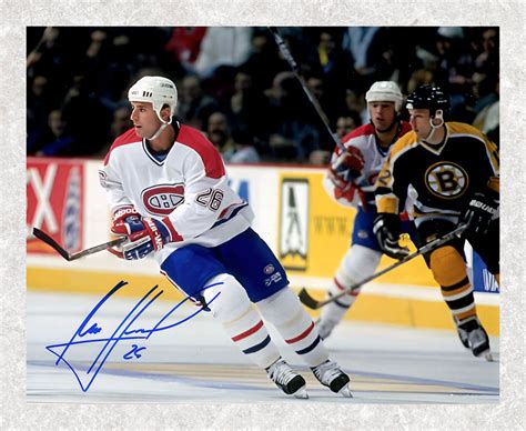 Martin Rucinsky Montreal Canadiens Autographed 8×10 Jlbsportrarities