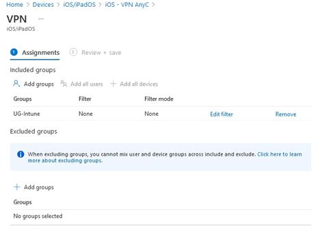 Vpn 프로필 문제 해결 Intune Microsoft Learn