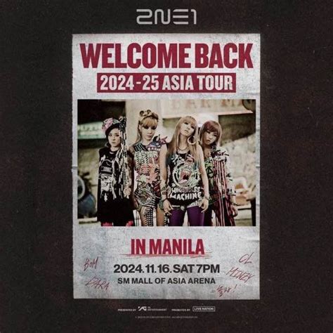 Bypasslink 2ne1 Manila Philippines All Countries Bangkok Bypass Link Concert Ticket Singapore