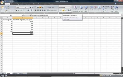 How To Calculate Probability Using Excel Techwalla