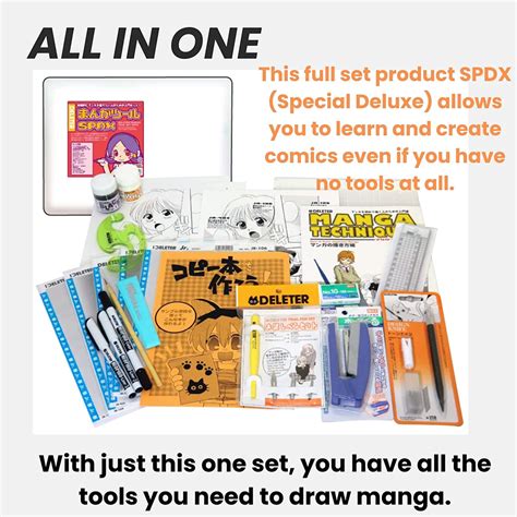 Deleter Manga Tool Kit Spdx Especial Deluxe