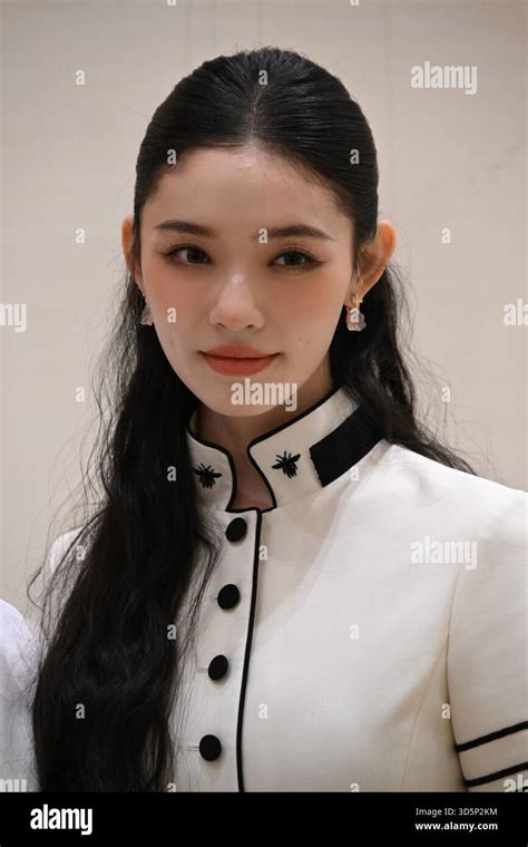 Chinese Actress Lin Yun Attends An Activity In Shanghai China 14