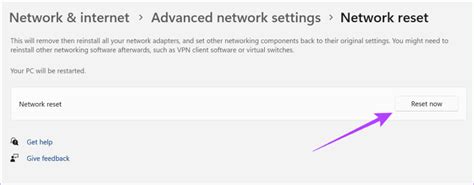 How To Reset Network Settings In Windows