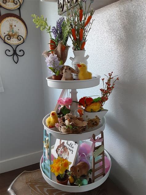 Easter Tower Table Decor