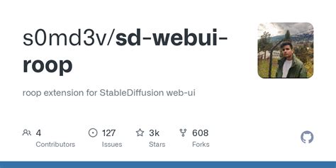 Releases · S0md3vsd Webui Roop · Github