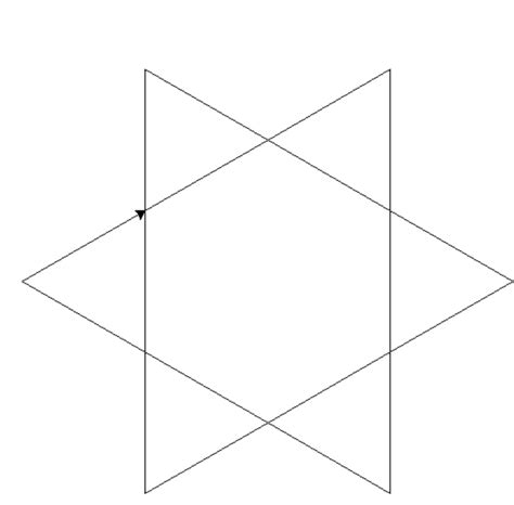 使用turtle库绘制一个六角形 码上快乐