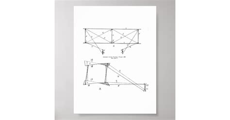 Kite Diagram Kite Wright 1899 Poster Zazzle