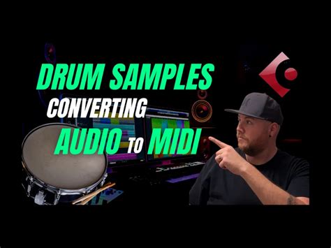 drum samples converting audio to midi
