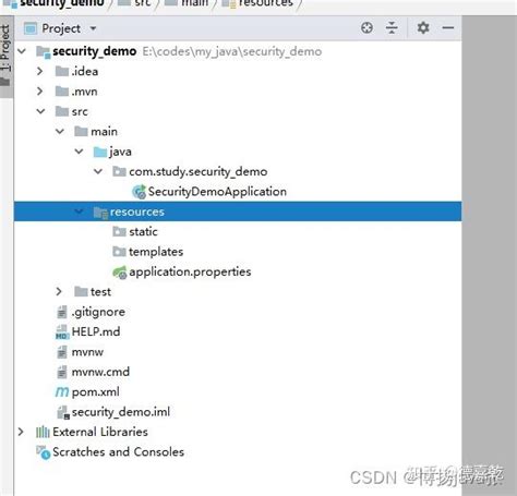 从零整合springboot springsecurity thymeleaf入门案例 附源码 ，一步一步手把手构建。零基础小白也可